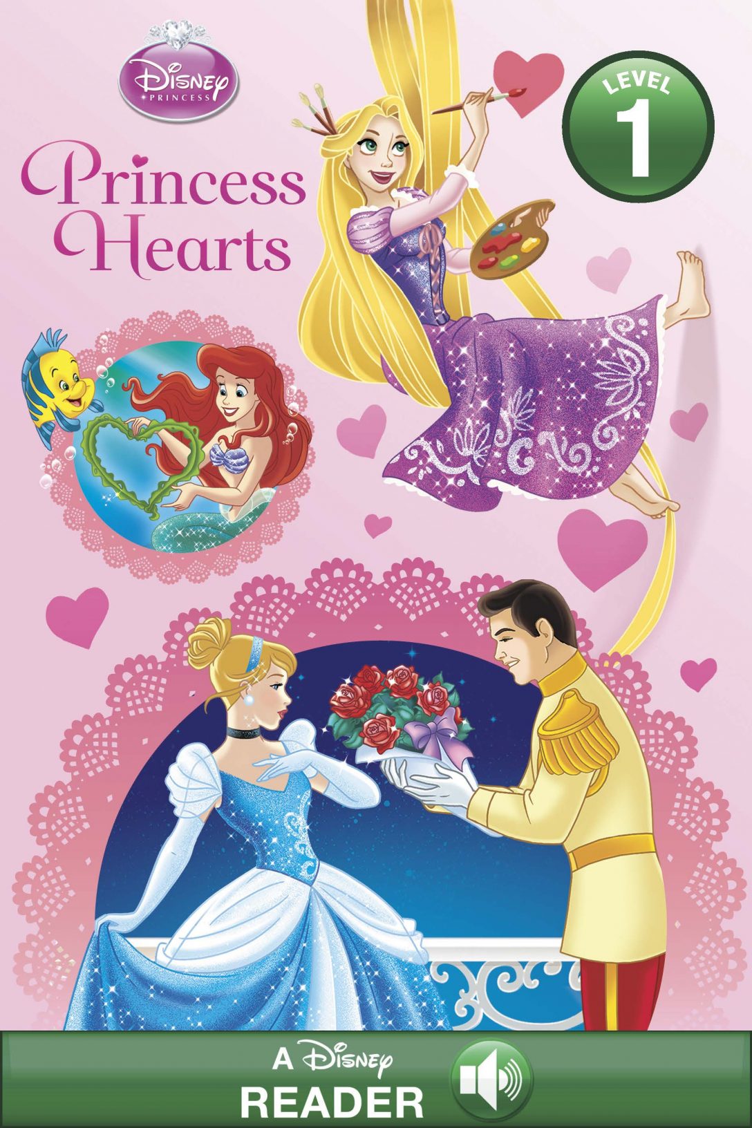Disney Princess: Princess Hearts A Read-Along eBook (Level 1) by ...