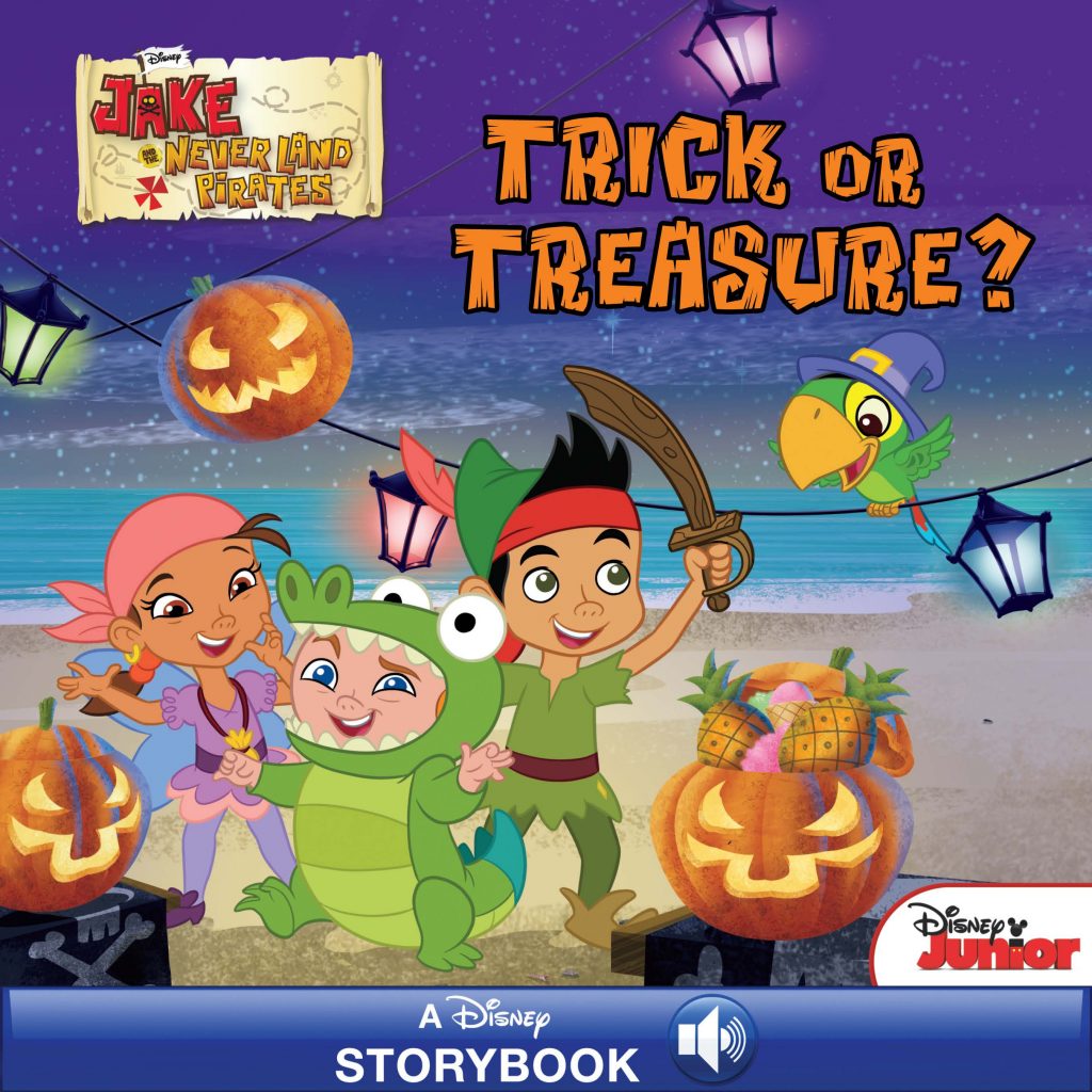 Jake and the Never Land Pirates: Trick or Treasure? A Read-Along eBook ...