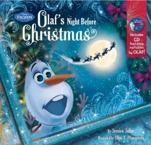 Olaf's Night Before Christmas Book & CD by - Disney, Frozen Books
