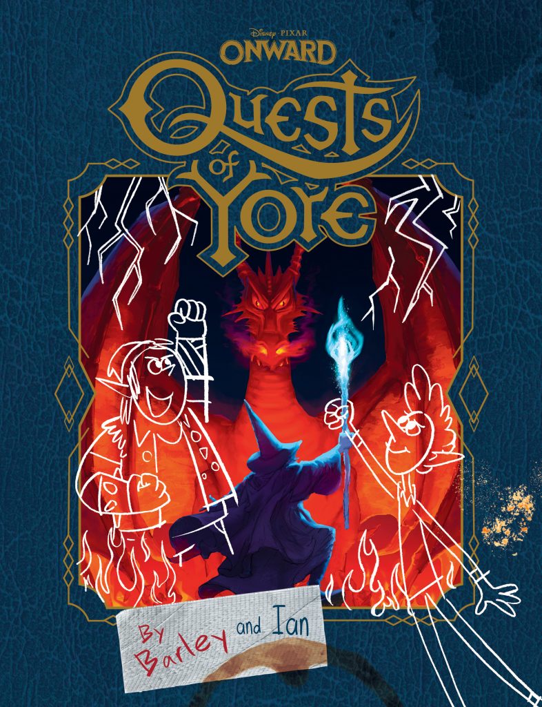 Onward: Quests of Yore by Rob Renzetti Austin Madison, Disney Storybook ...