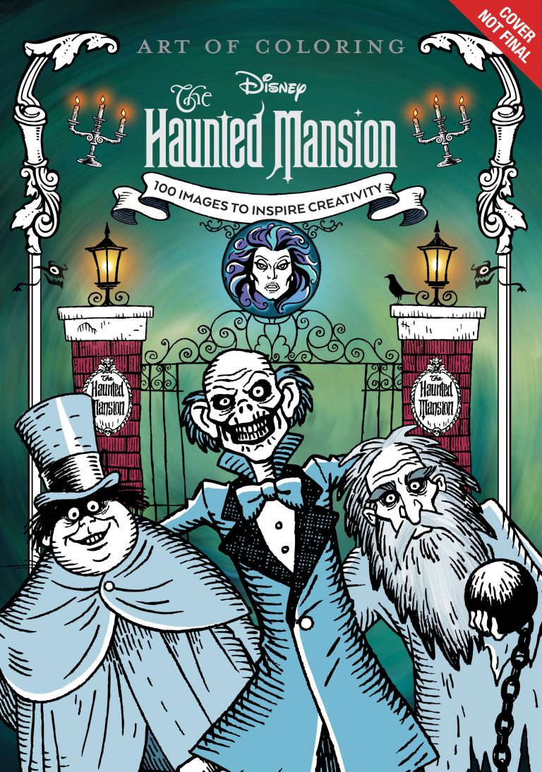 Art of Coloring: The Haunted Mansion by Disney Books - Art of Coloring ...